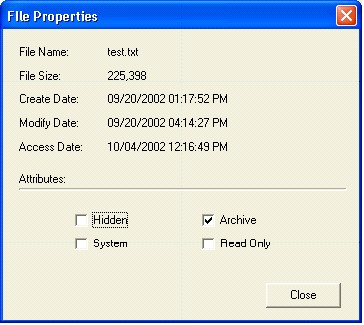 File Properties